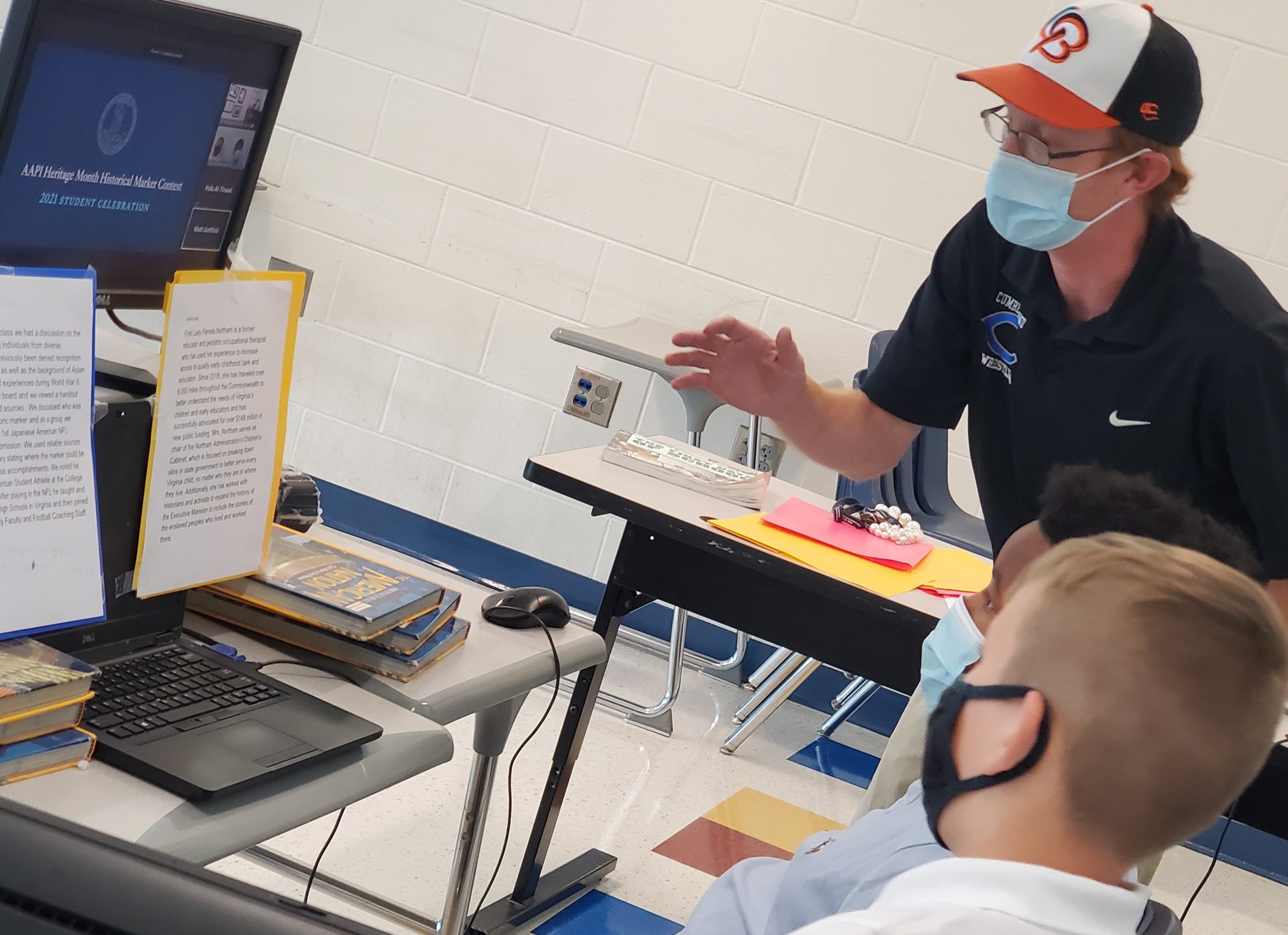 Virginia middle school teacher leads students to research hidden parts ...