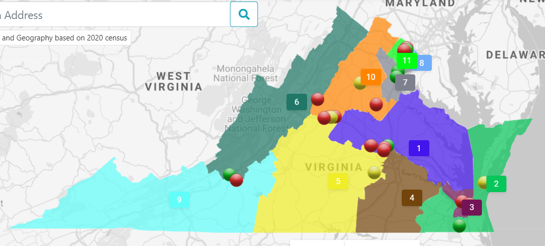 Proposed maps put Griffith, Cline in same district - Cardinal News