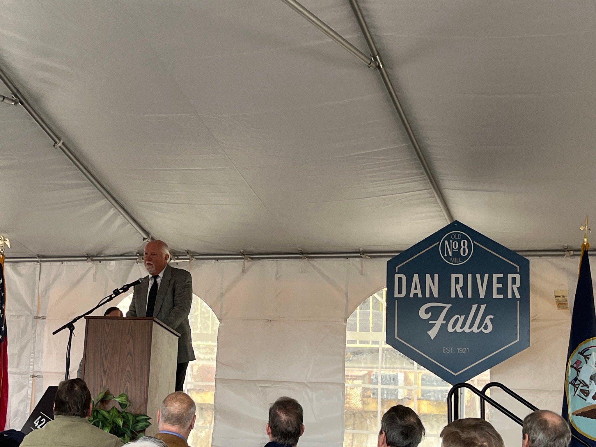 Danville White Mill renamed 'Dan River Falls' at groundbreaking ...