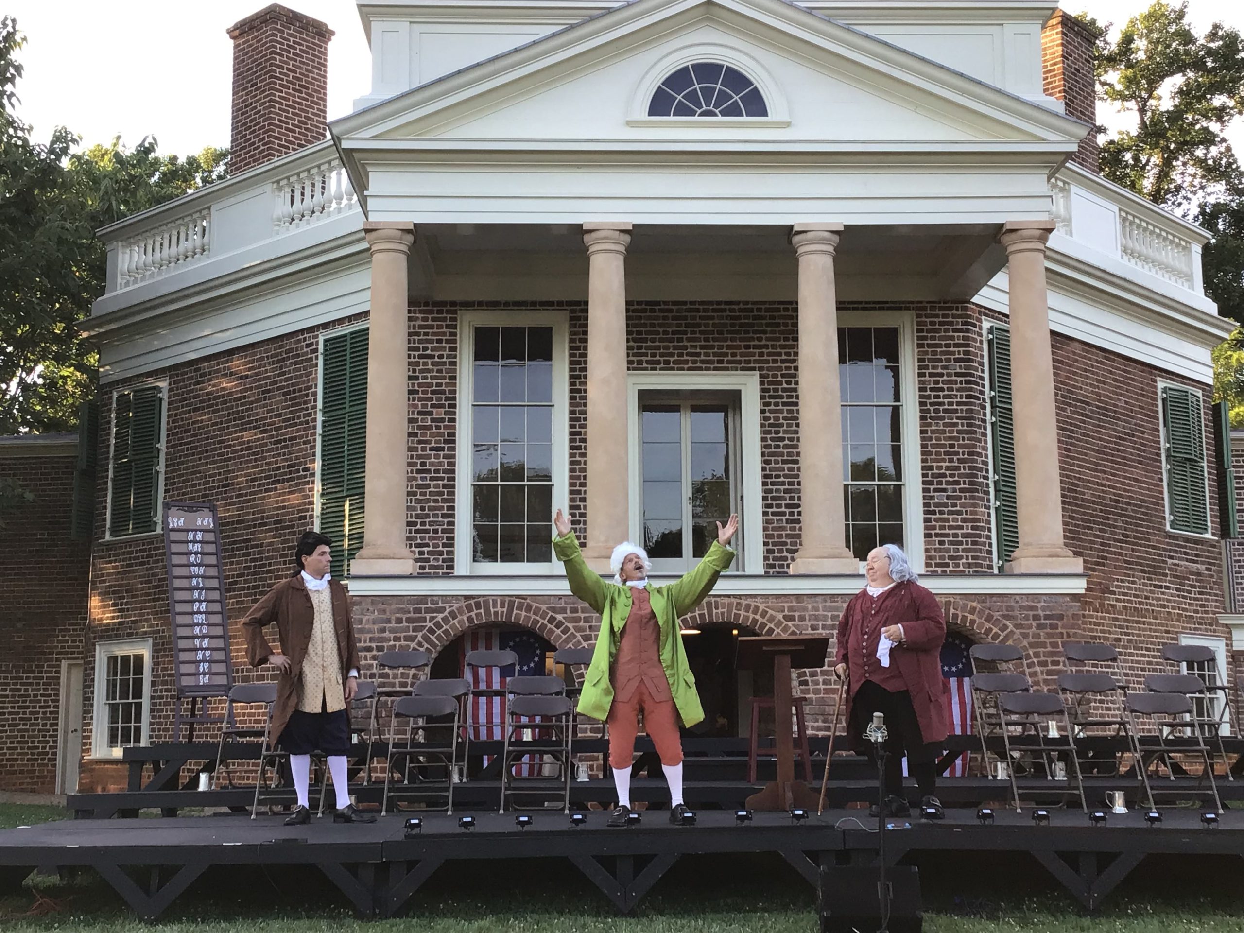 Musical '1776' reboots at Poplar Forest, Thomas Jefferson's summer home ...