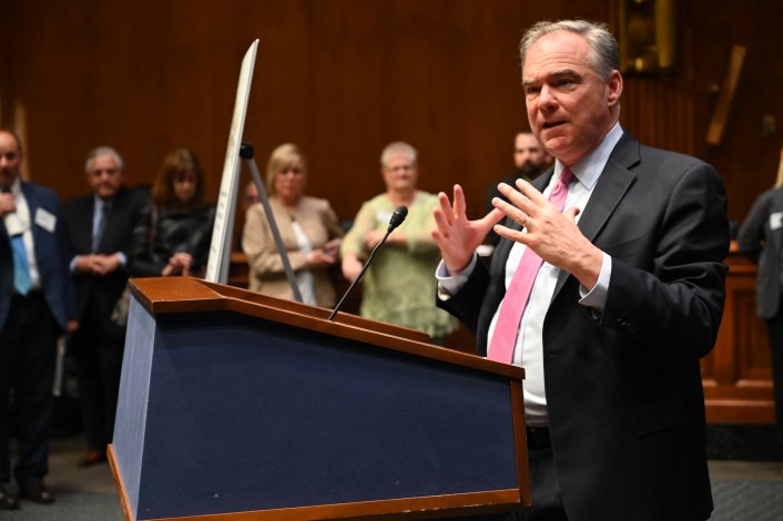 U.S. Senate: Kaine touts ties to rural Virginia, Cao cites connections ...