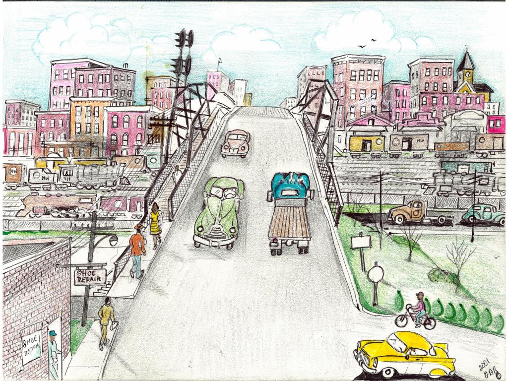 For these real estate agents, an artist's images of a now-demolished ...