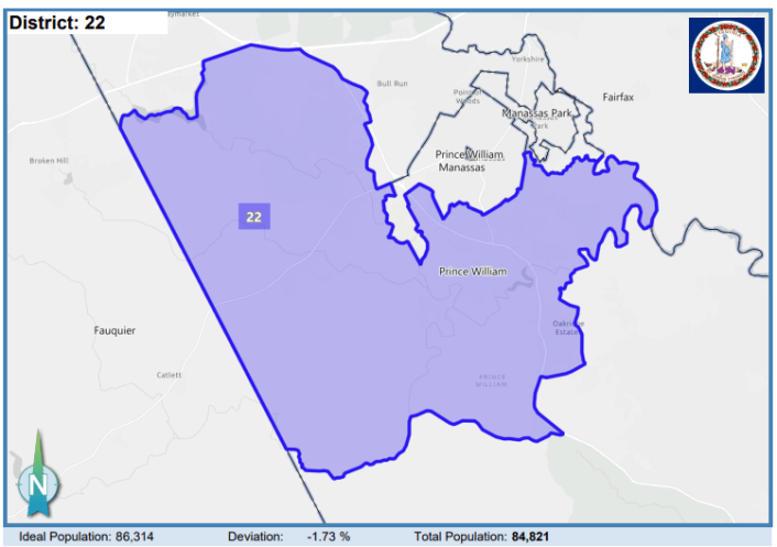 Harris carried 8 House of Delegates districts now represented by ...