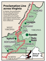 Proclamation Line of 1763 became a focus of anti-British resentment in ...