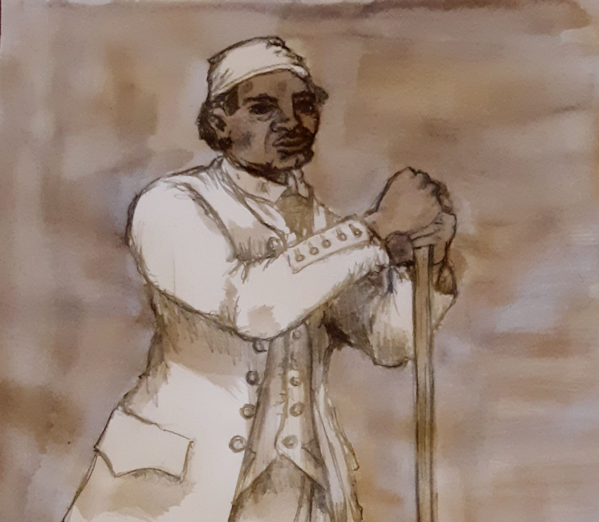 Enslaved men and white criminals mined lead for the Revolutionary War ...