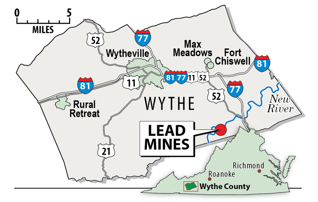 Enslaved men and white criminals mined lead for the Revolutionary War ...