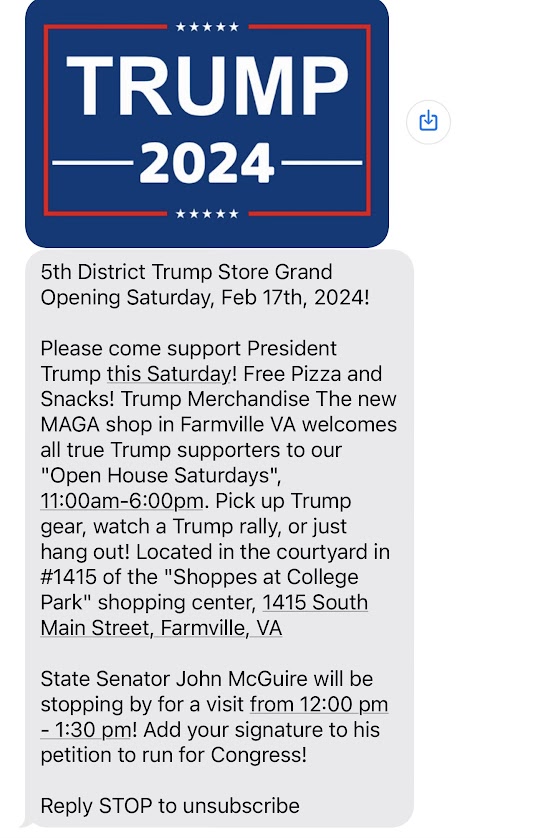 U.S. Rep. Bob Good kicked out of Trump store in Farmville; campaign ...