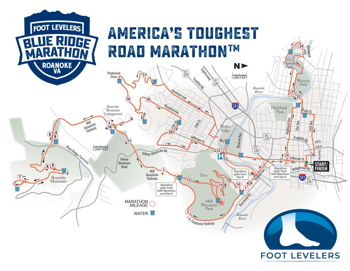 Roanoke prepares for 15th Blue Ridge Marathon - Cardinal News