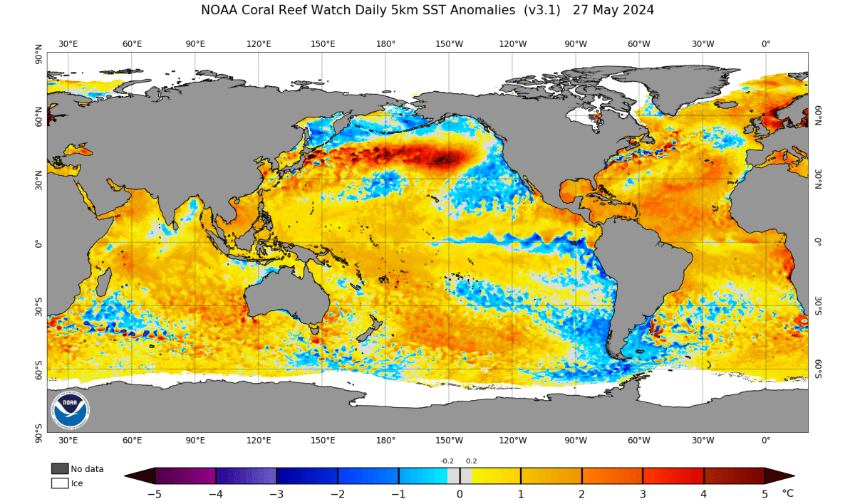 How hot will it get this summer? Your guess is as good as mine ...