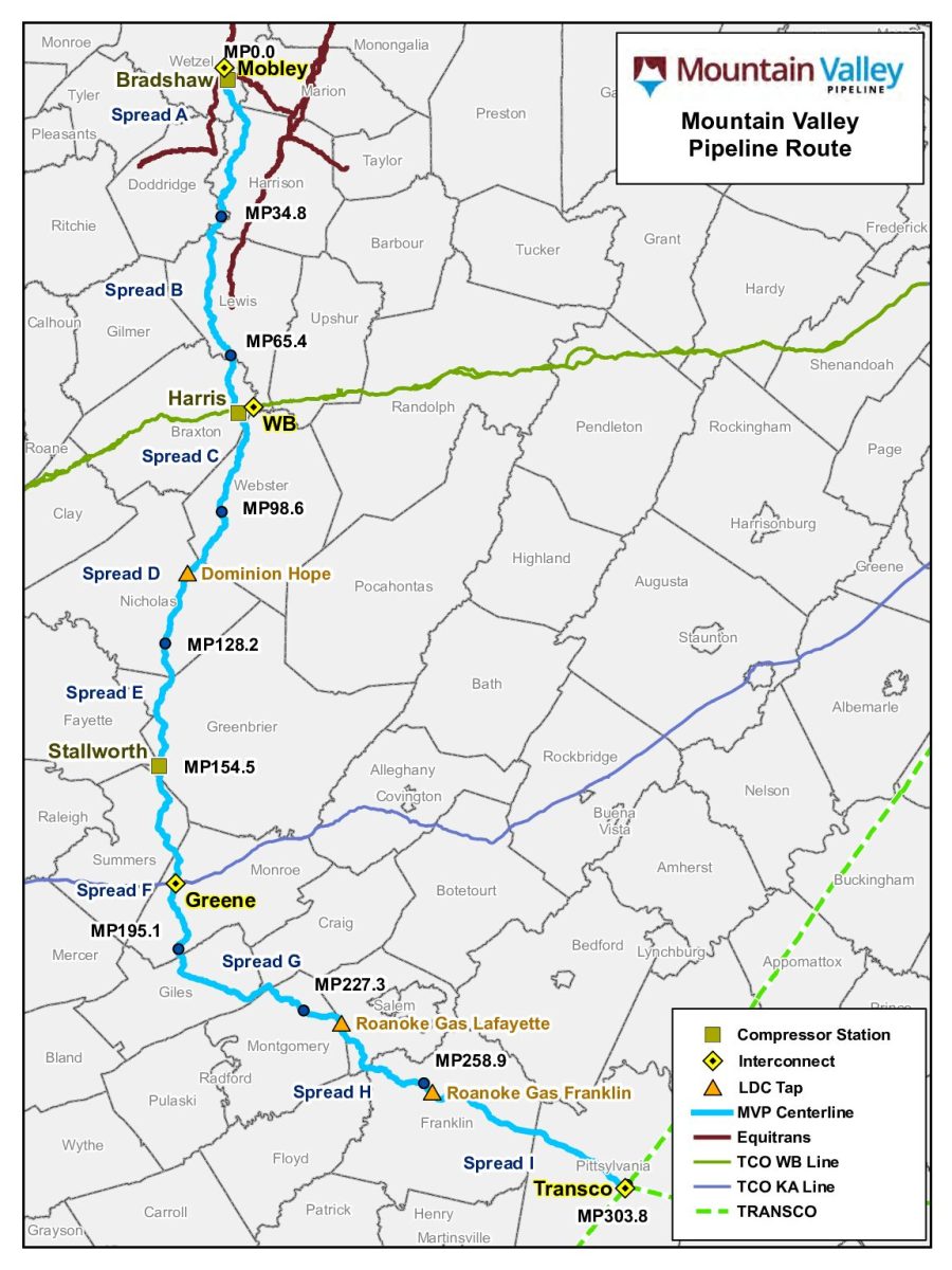 Mountain Valley Pipeline begins operating - Cardinal News