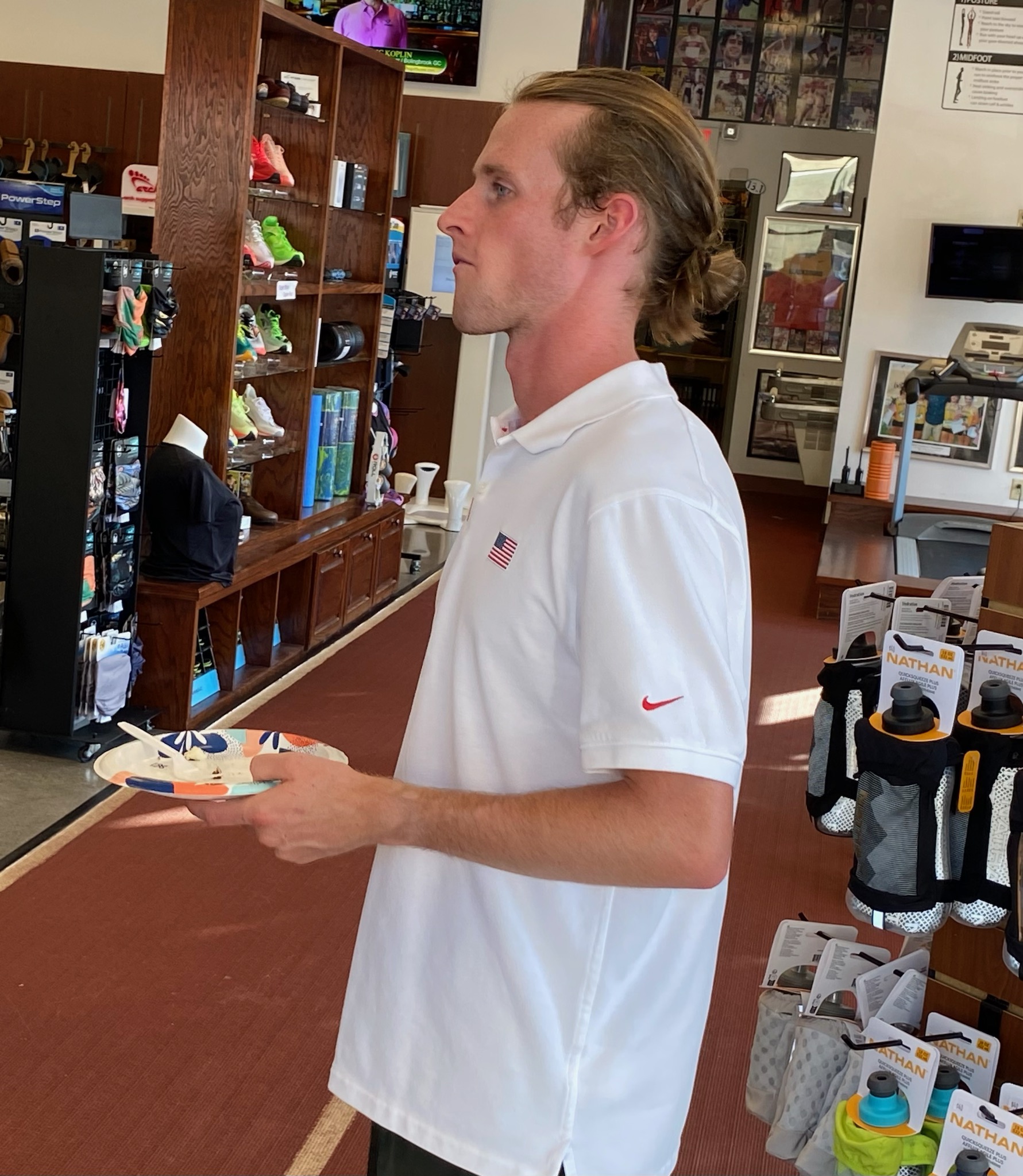 Olympic-bound runner Cole Hocker has been training in Blacksburg under ...