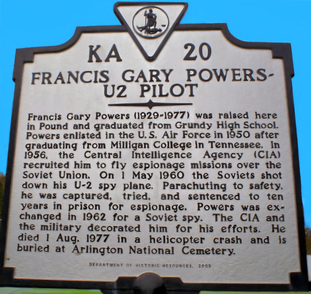 The sky of Francis Gary Powers called through the generations ...