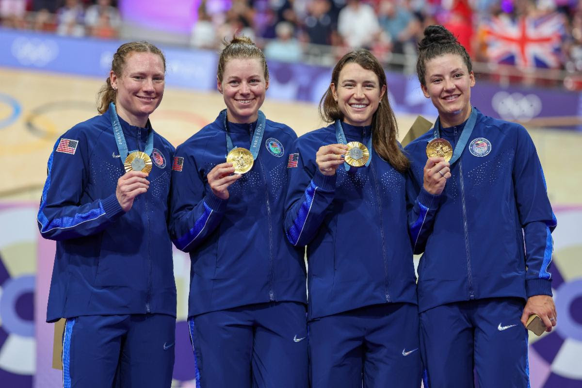 Cyclist who trains in the Roanoke Valley wins gold at Paris Olympics ...