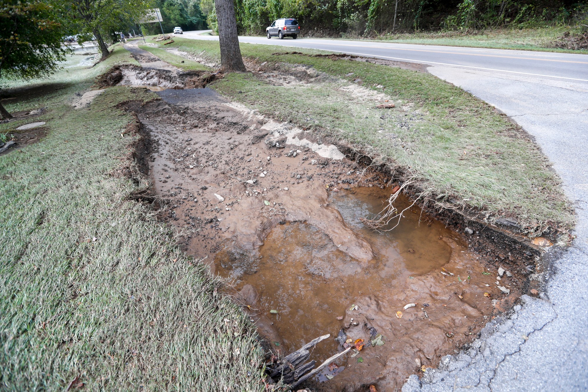 Floodwaters destroyed 18 trestles on the Creeper Trail and washed away ...