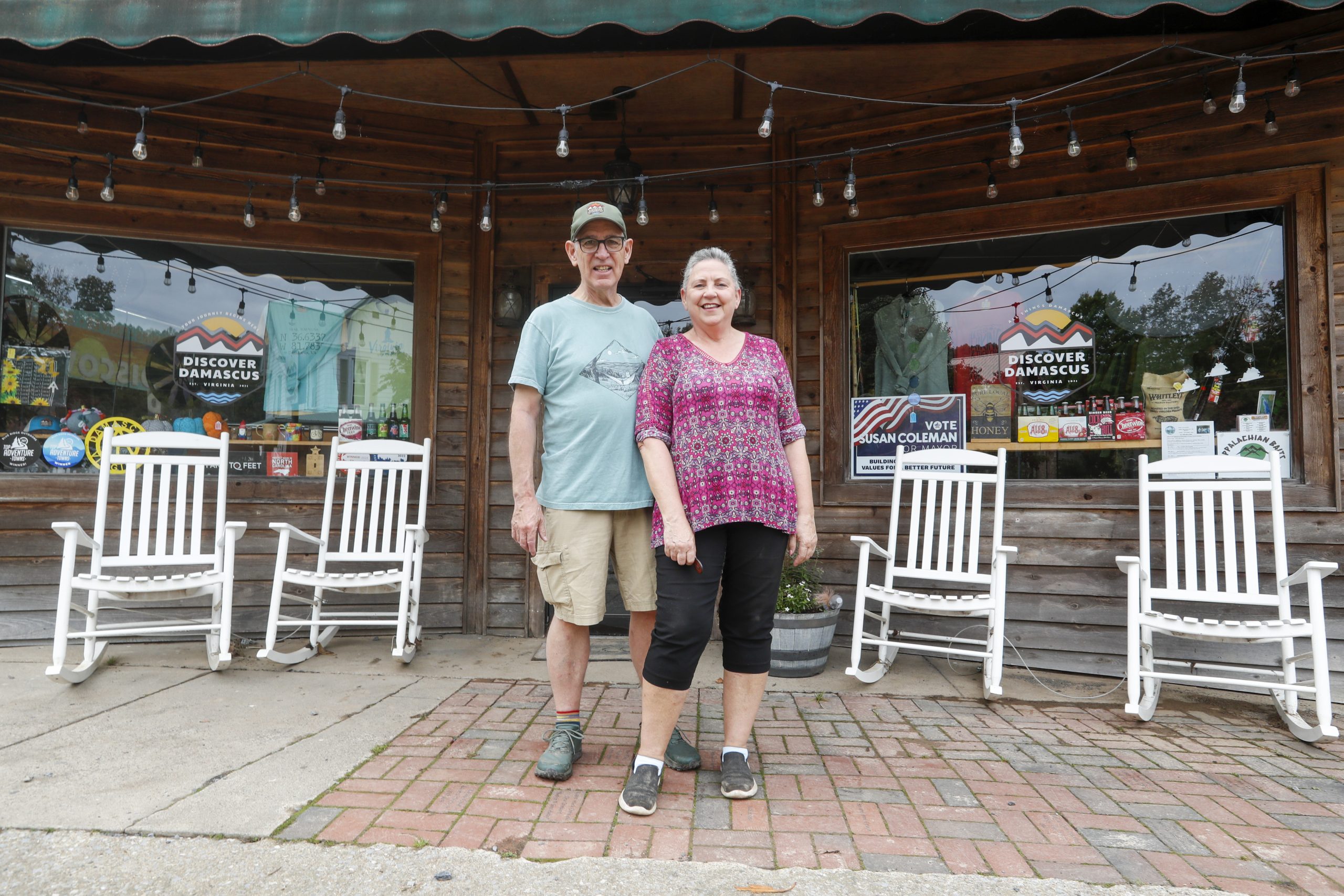 Floodwaters destroyed 18 trestles on the Creeper Trail and washed away much of the path. Now ...