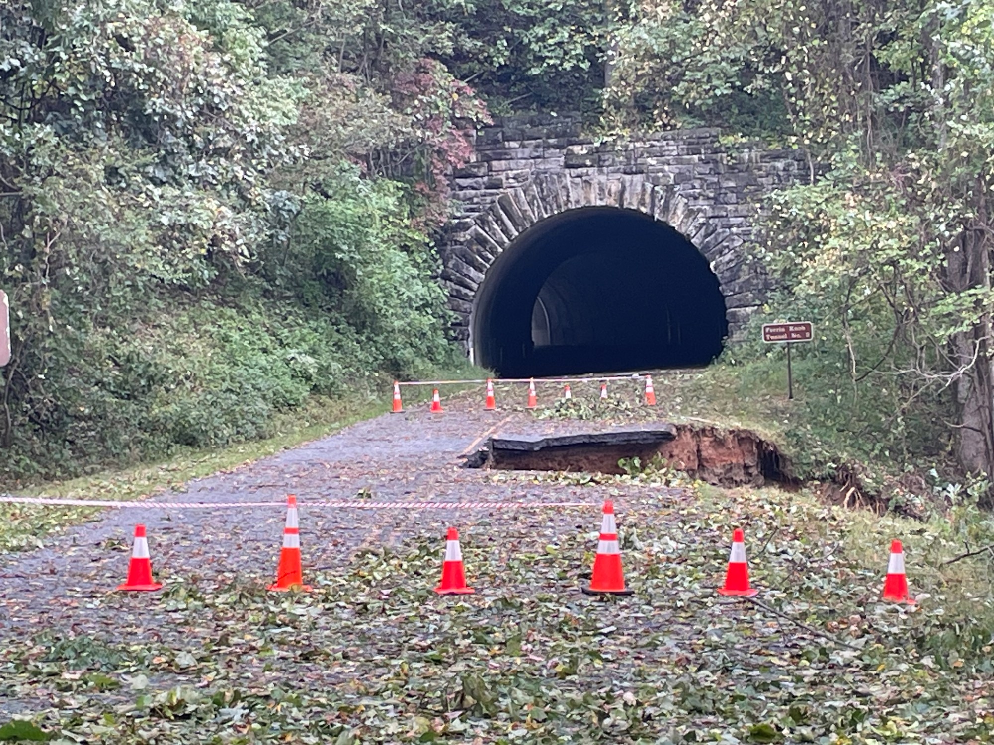 Blue Ridge Parkway closed indefinitely due to storm damage - Cardinal News