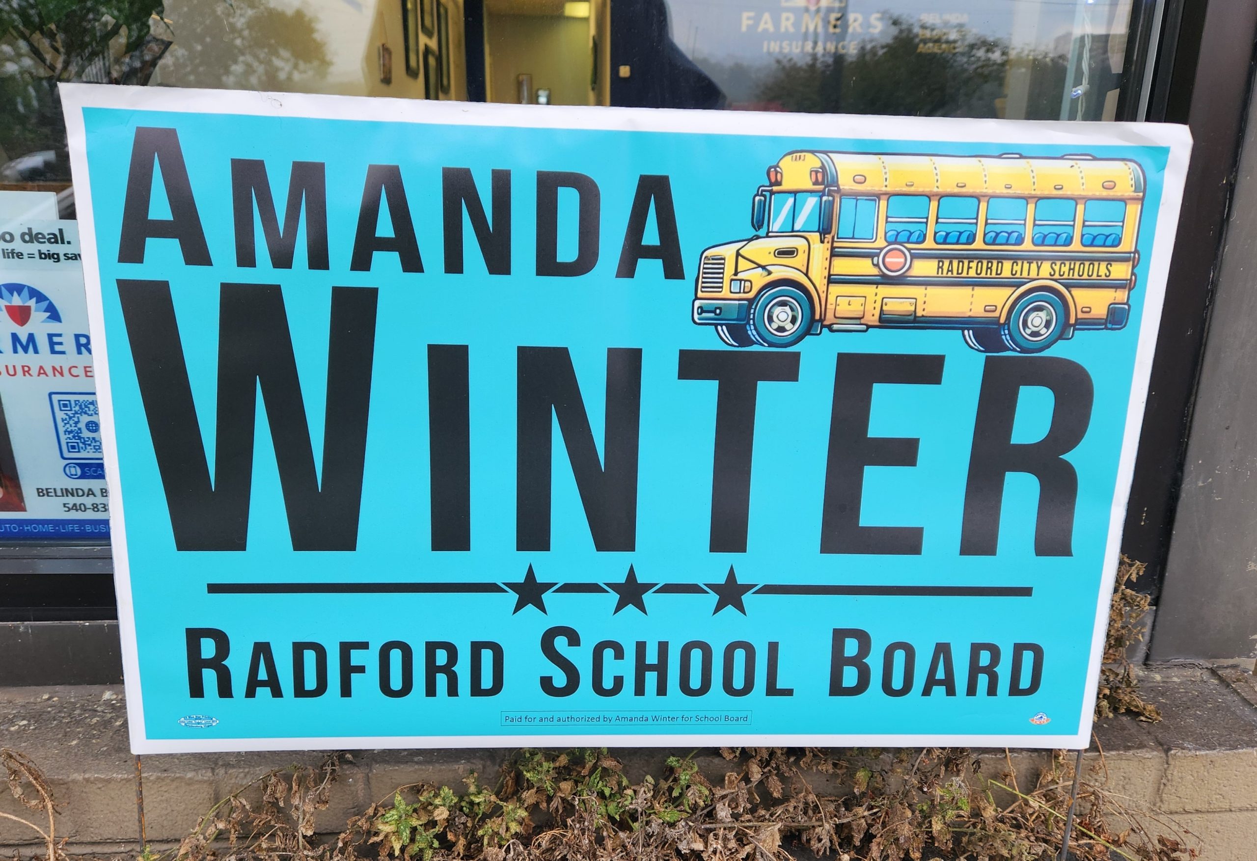 By 4 votes, Winter wins Radford school board seat - Cardinal News