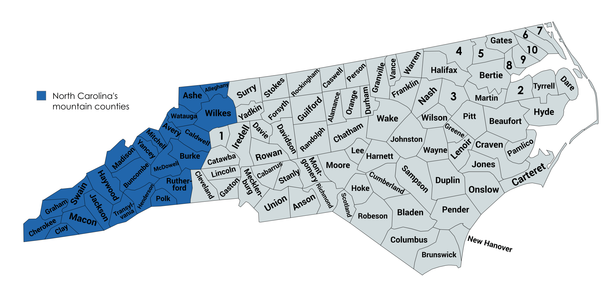 North Carolina's mountain counties are seeing a big influx of affluent ...