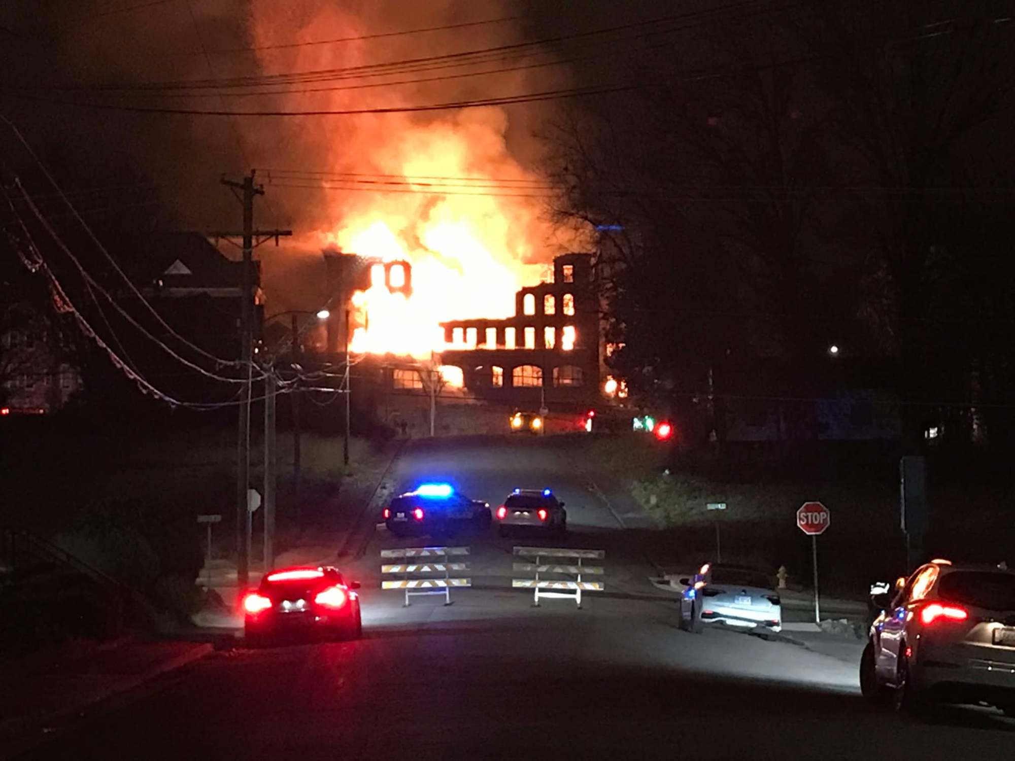 After fire rips through vacant Virginia Intermont campus, officials say ...
