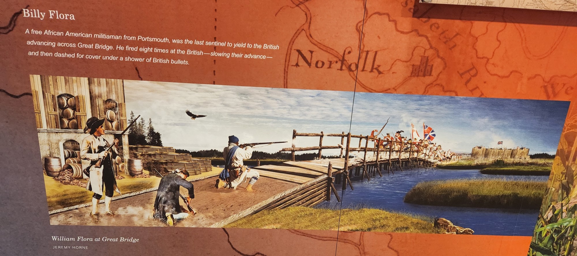 The hero of the Battle of Great Bridge was a sentry who took on an ...